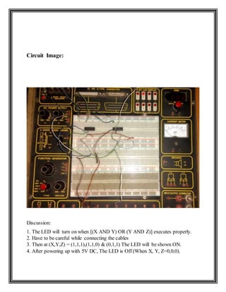 Basic logic gates Testing | PDF