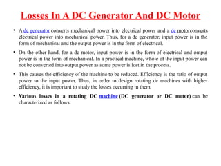 Testing of dc motor | PPT