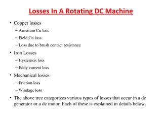 Testing of dc motor | PPT