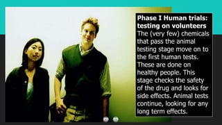 Testing of drugs on human volunteers | PPTX