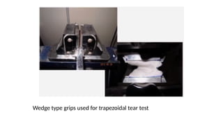 Testing of Geosynthetics used in Reinforced Earth | PPTX