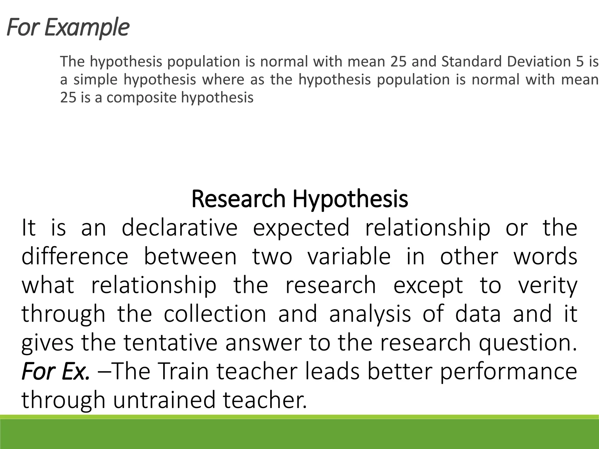 Testing of hypotheses | PPTX