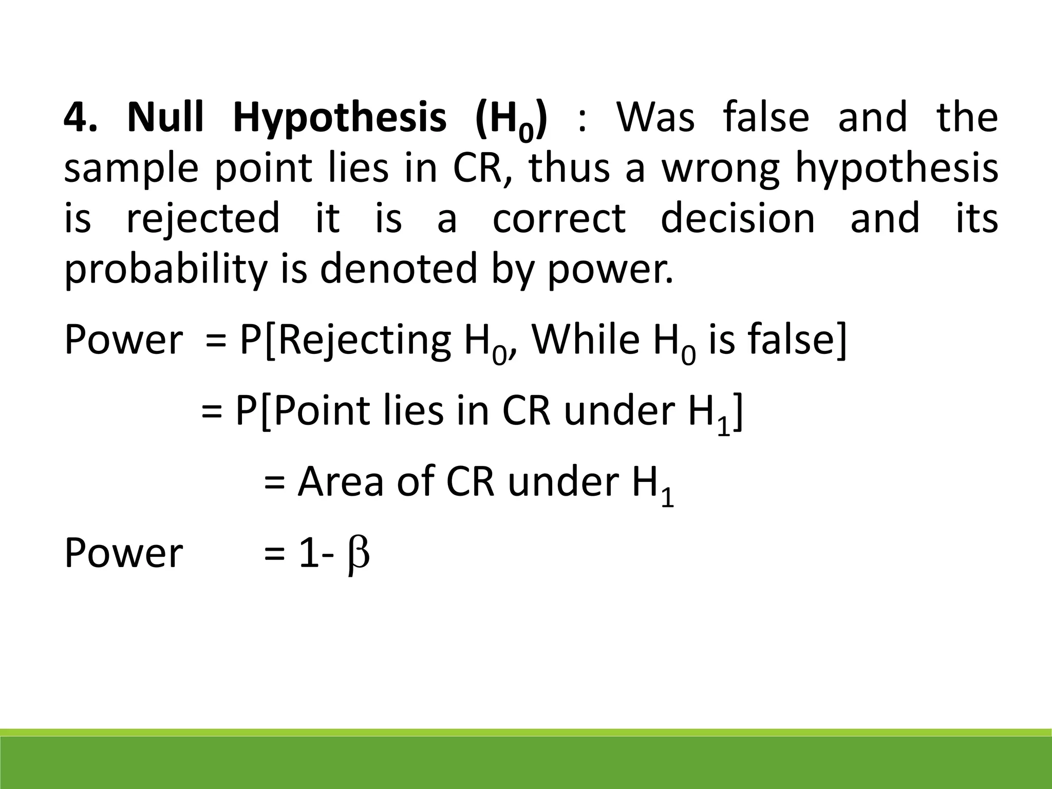 Testing of hypotheses | PPTX