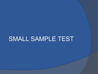 Testing of hypothesis | PPTX