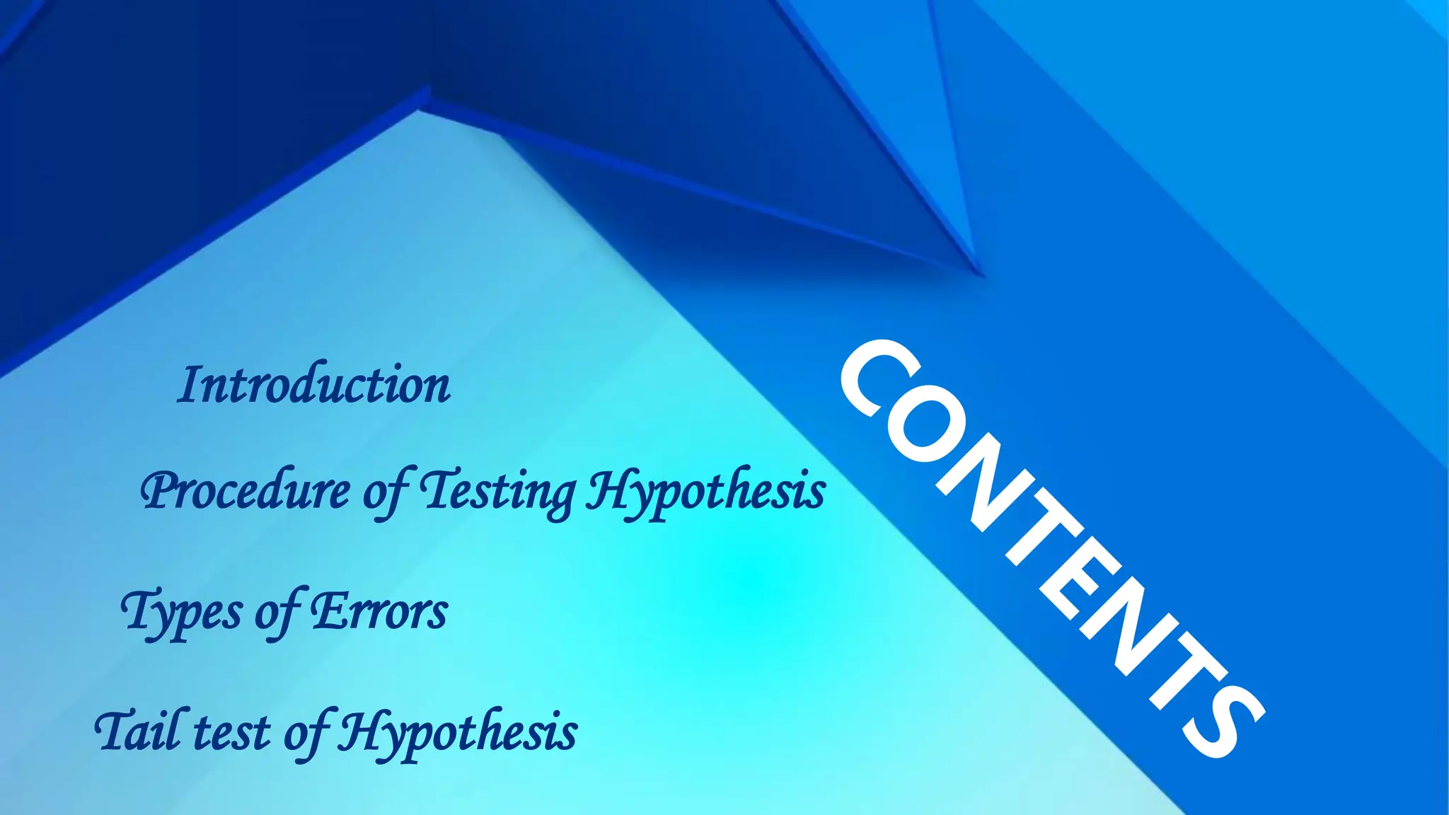 Testing Of Hypothesis Pptx