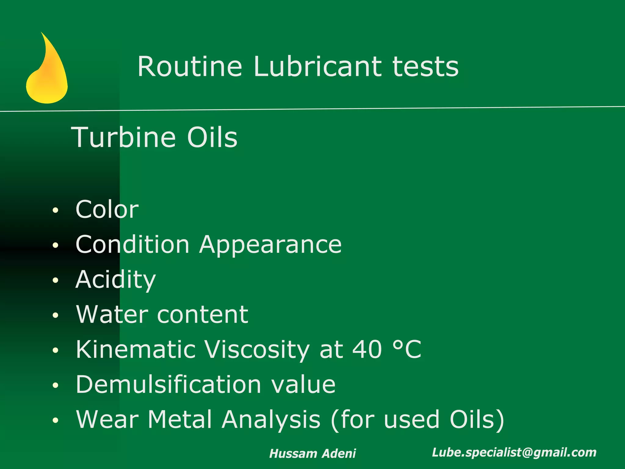Testing Of Lubes And Its Significance Nov 2011 | PDF