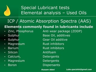 Testing Of Lubes And Its Significance Nov 2011 | PDF