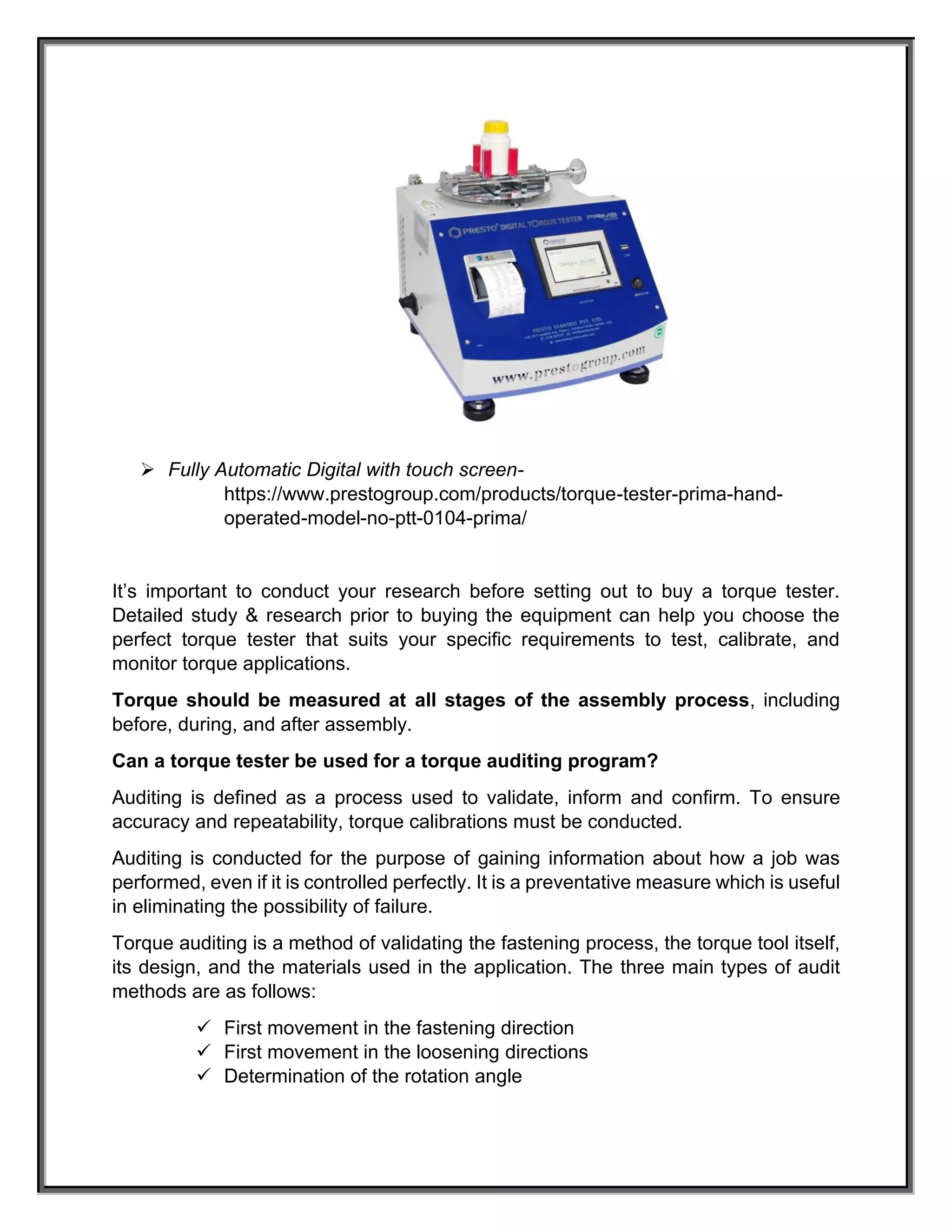 Testing of ropp closure | PDF