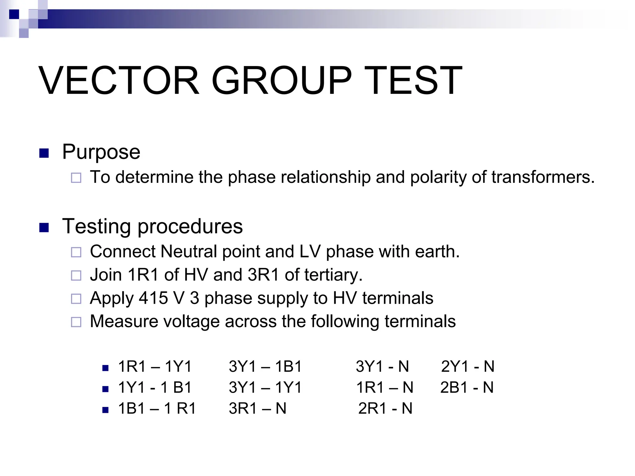 Testing of transformers and reactors.ppt