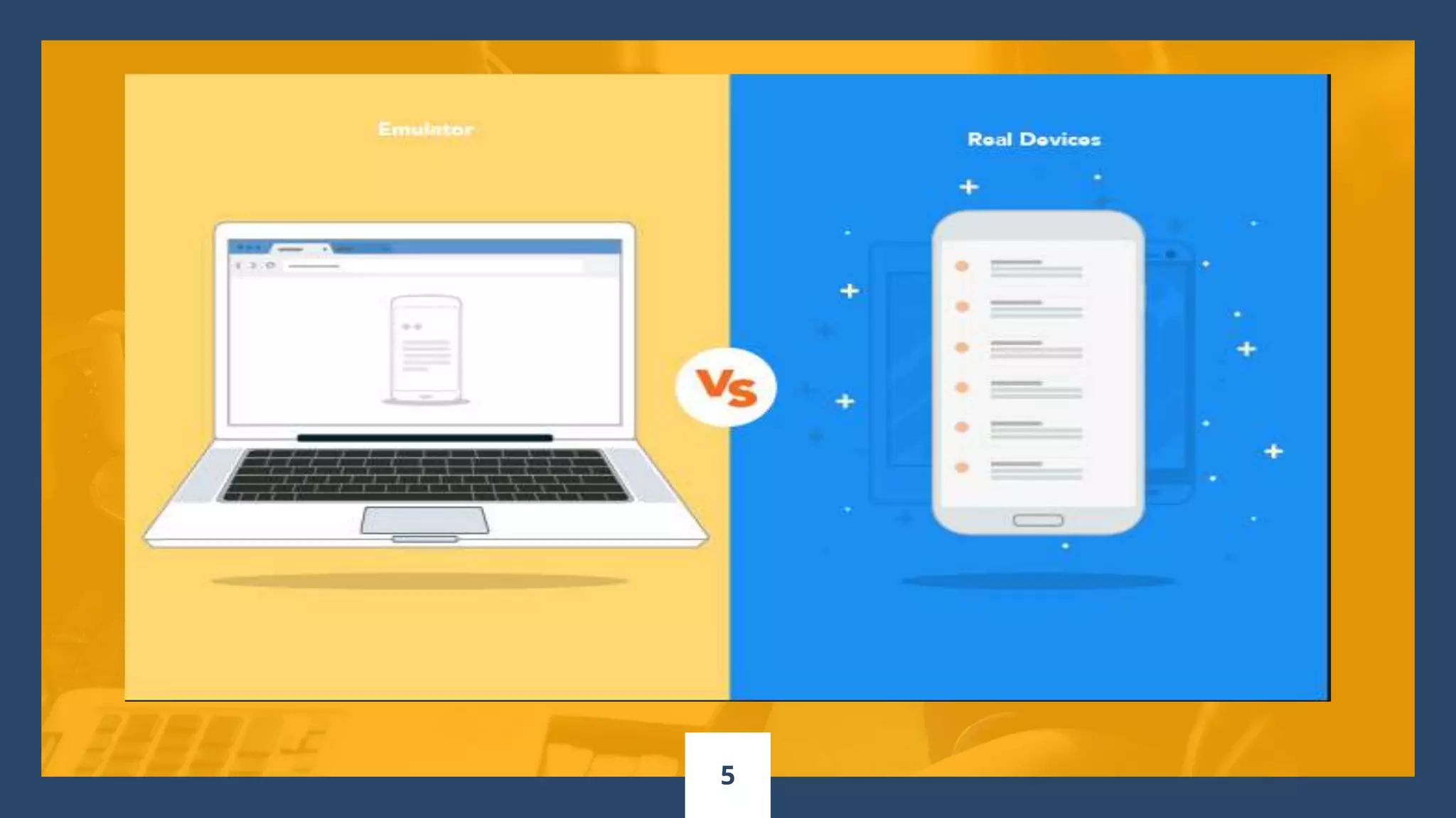 Testing On Real Devices Vs Emulators Ppt 