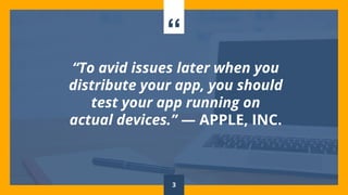 Testing on Real Devices vs. Emulators | PPT