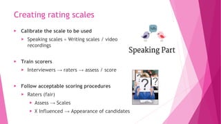 Testing oral ability | PPTX