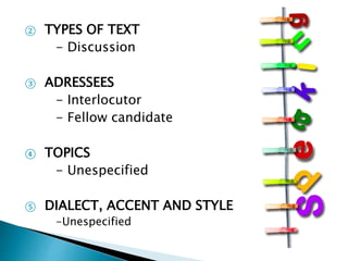 Testing oral ability | PPTX