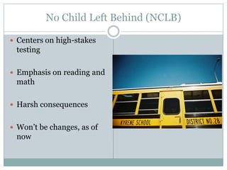 High-Stakes Standardized Testing: The Advantages and Disadvantages of ...