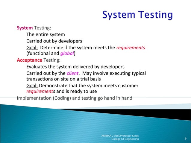 Software testing- an introduction | PPT | Computing | Technology ...