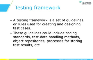 Test Policy and Practices | PPTX