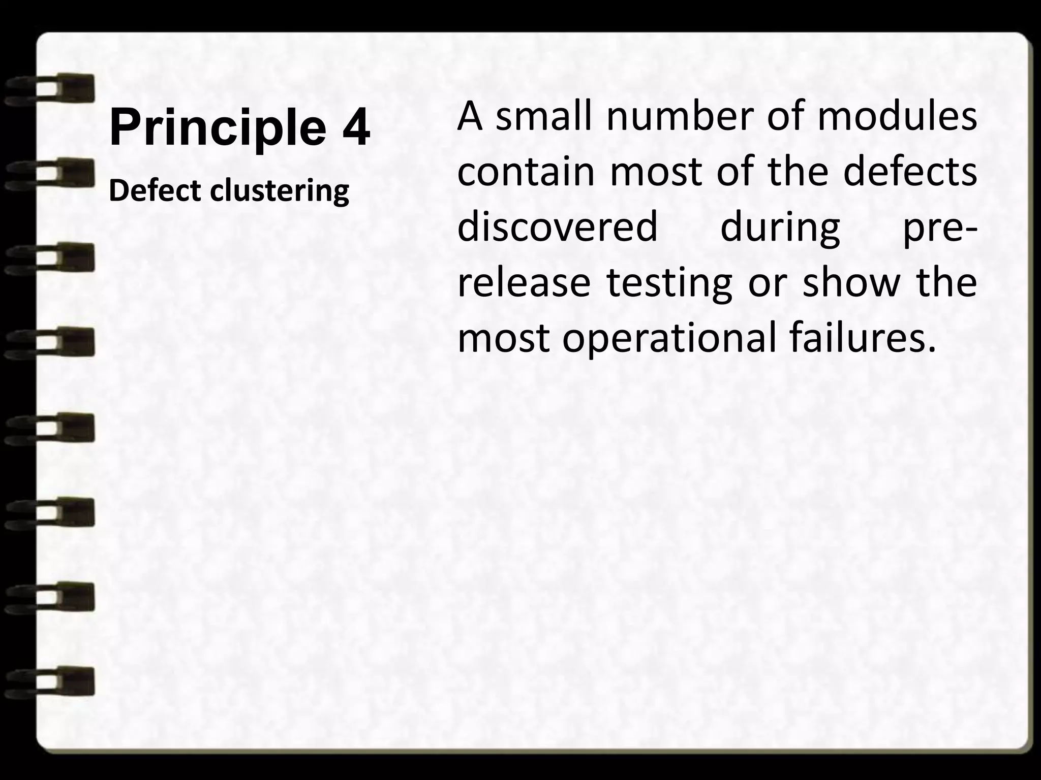 Testing Principles | PPTX | Technology & Computing