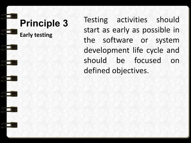 Testing Principles | PPTX | Technology & Computing