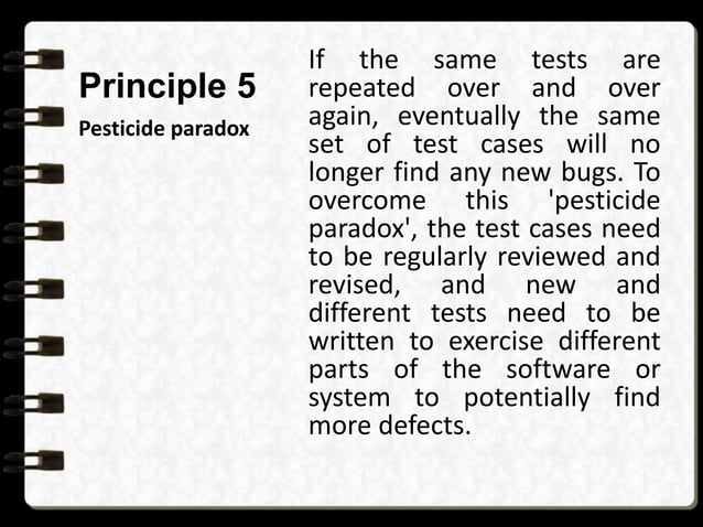 Testing Principles | PPTX | Technology & Computing