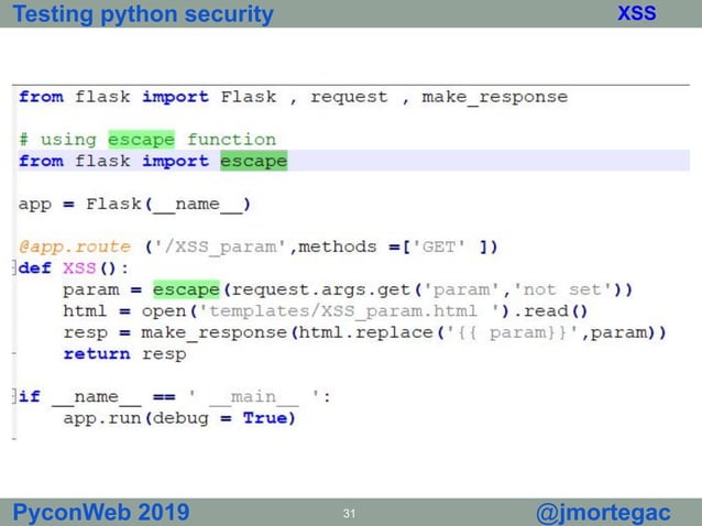 Testing Python Security Pyconweb Ppt 0323