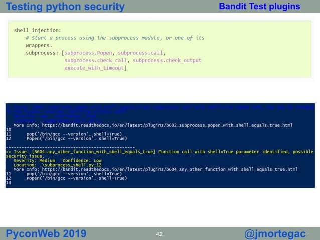 Testing Python Security Pyconweb Ppt 9209