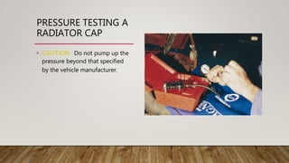 Testing radiator cap | PPT