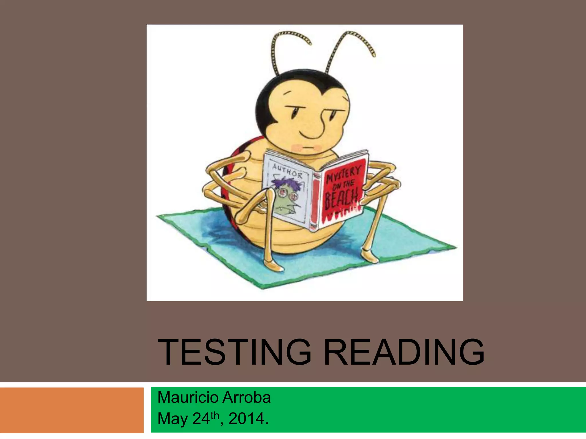 Testing reading | PPTX