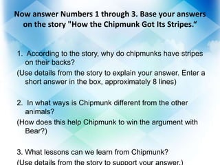 Testing reading comprehension | PPTX