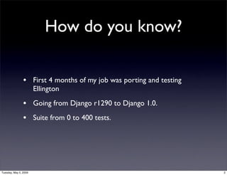 Django Testing | PPT