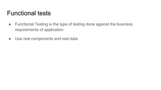 Testing Spark and Scala | PDF