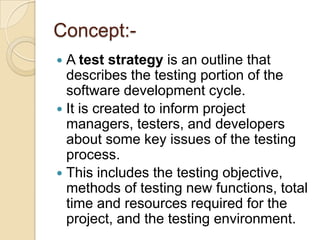Testing strategies | PPTX