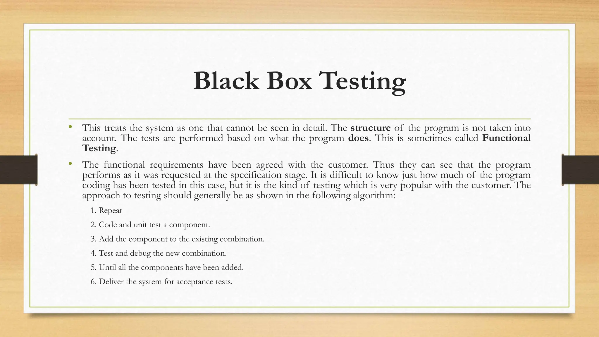 Software Testing strategies, their types and Levels | PPT