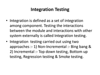 Testing strategies,techniques & test case SE | PPT