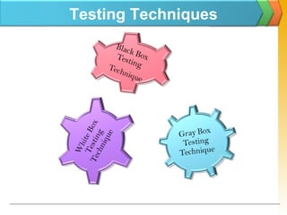 Testing techniques | PPT