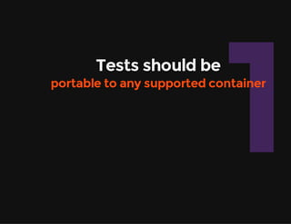 Testing the Enterprise layers, with Arquillian | PPT