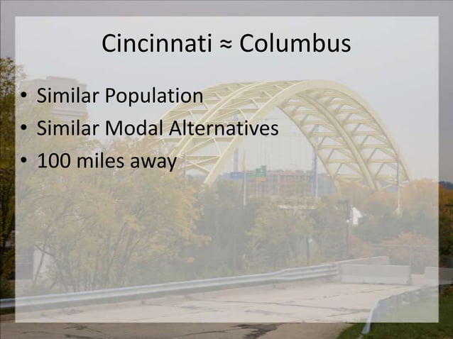 Testing The Transferability Of Activity Based Model Parameters Ppt