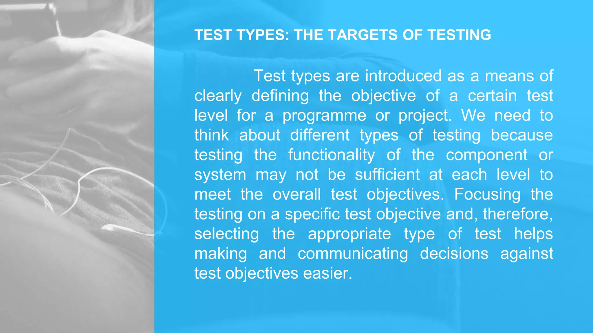 Testing Throughout The Software Life Cycle Ppt