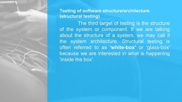 Testing Throughout The Software Life Cycle Ppt