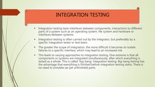 Testing throughout the software life cycle | PPTX | Operating Systems ...