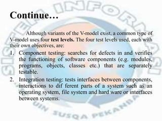 Materi Testing dan Implementasi System | PPTX