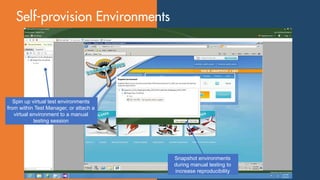 Microsoft Testing Tour - Setting up a Test Environment | PPT