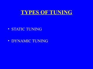 TESTING TUNING OF ROTATING BODY FOR VIBRATIONS | PPT