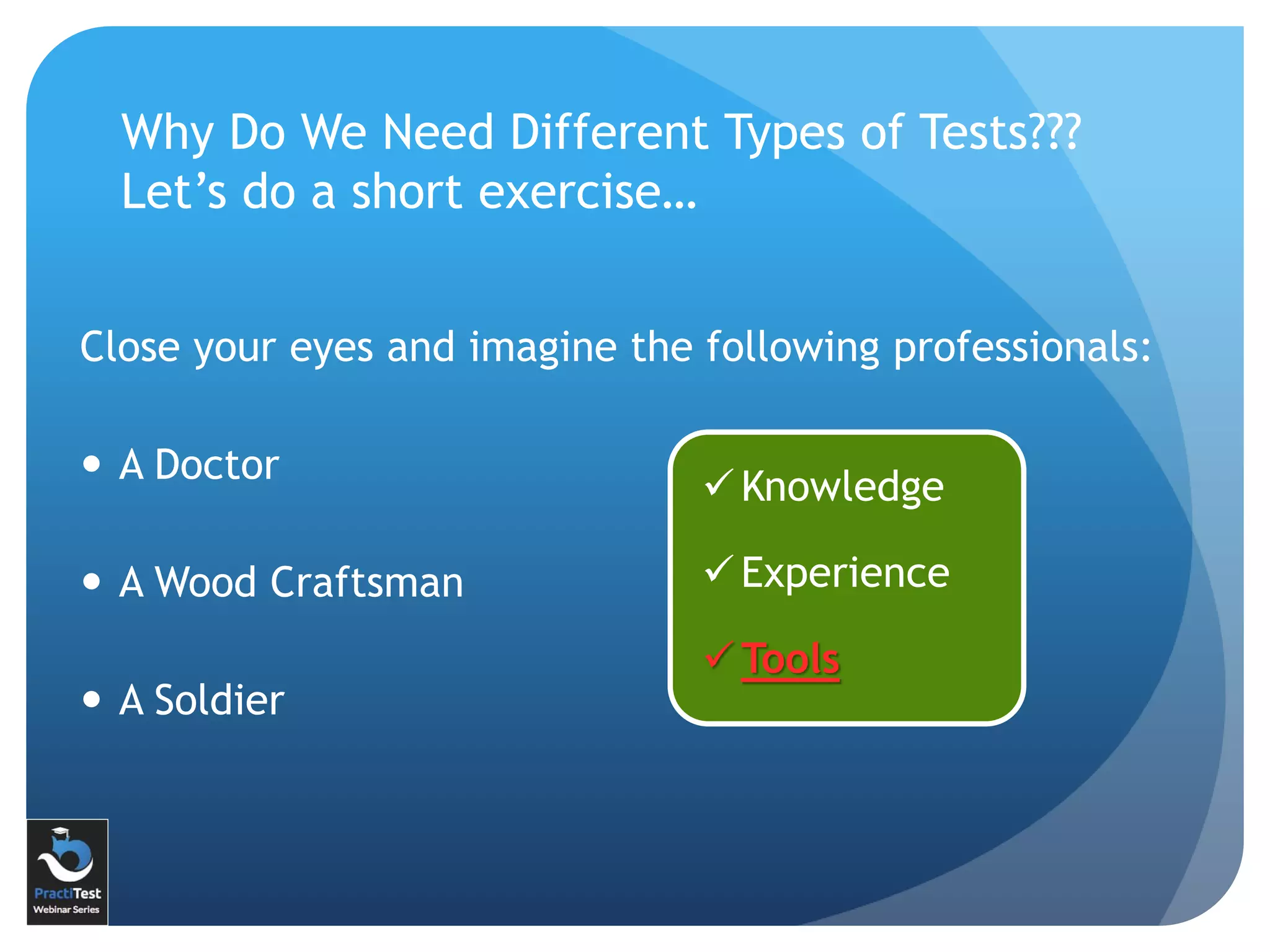 Mixing testing types to improve your testing results | PPT