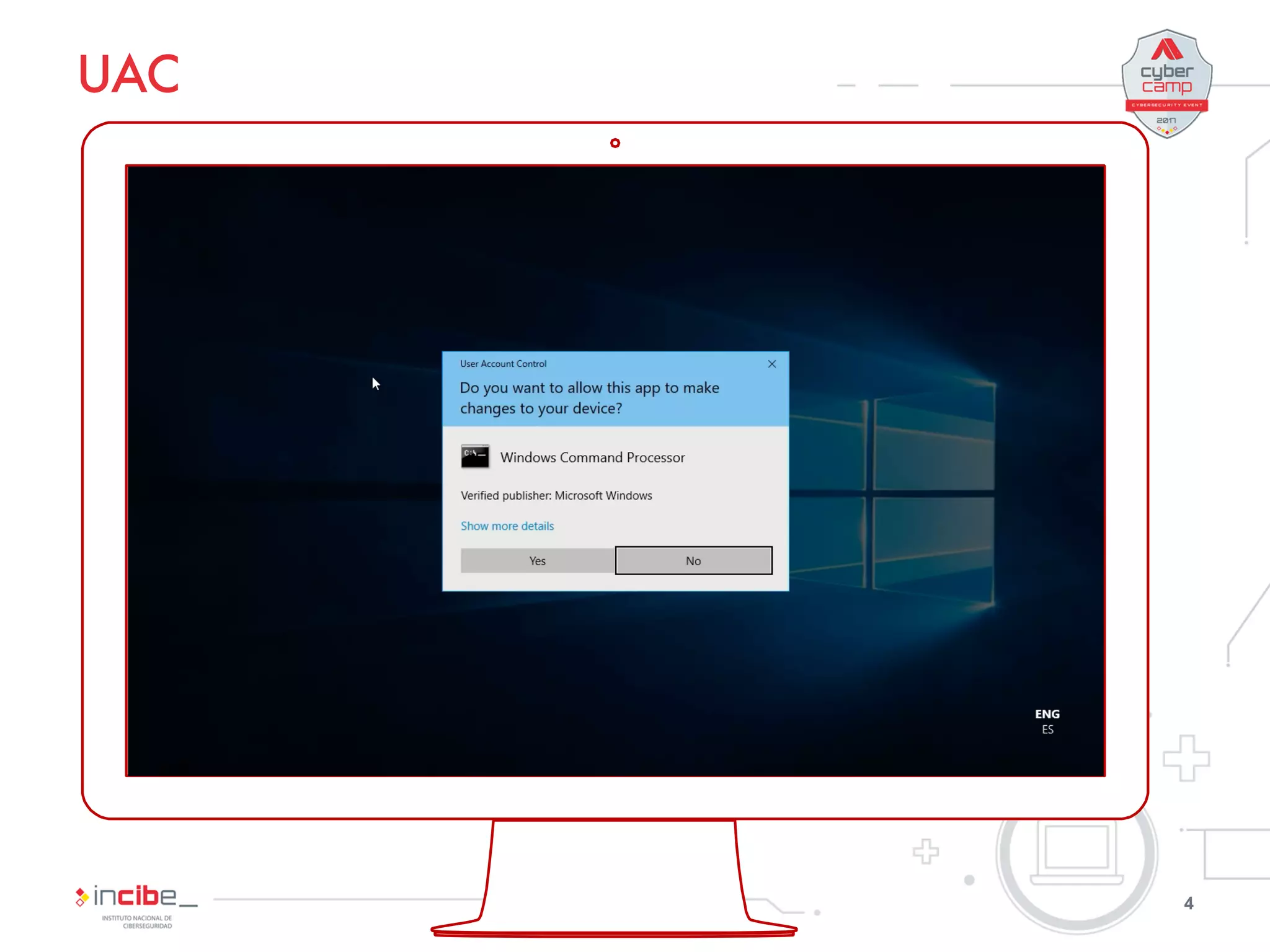 Testing UAC on Windows 10 | PPT
