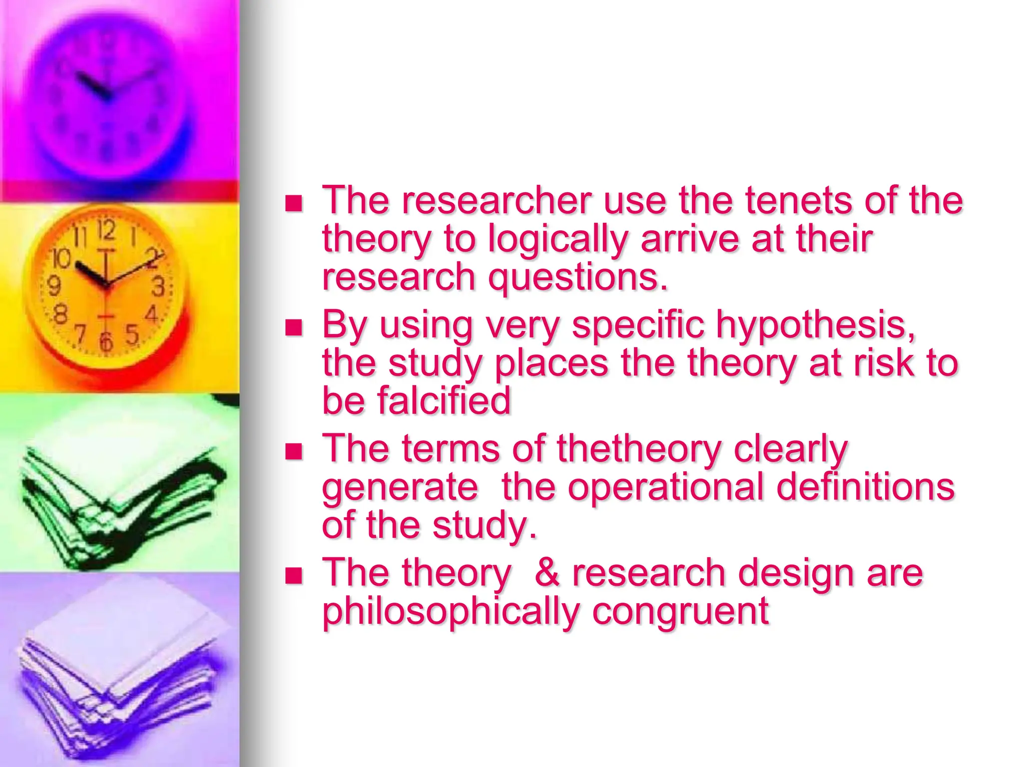 TESTING, USING AND DEVELOPING A THEORY OR FRAMEWORK.ppt