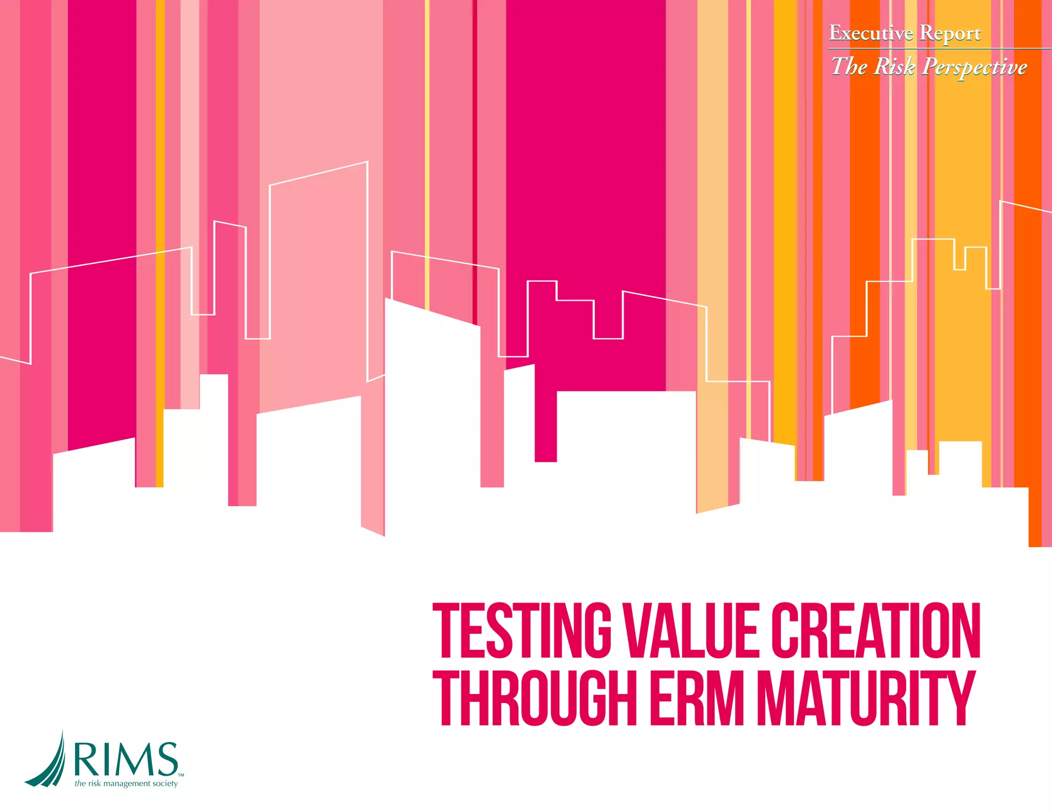 Testing value creation through erm maturity | PPT