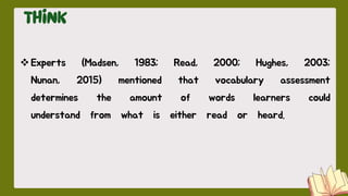 TESTING VOCABULARY KNOWLEDGE FOR DEMO.pptx