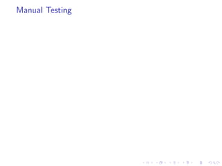 Testing Web Apps | PDF