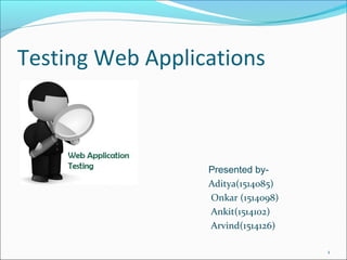 Testing webapps | PPT