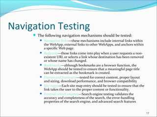 Testing webapps | PPT